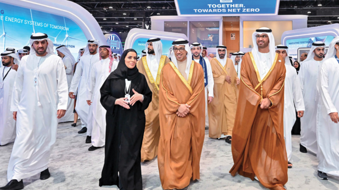 Mansour bin Zayed opens ADIPEC Exhibition and Conference 2023
